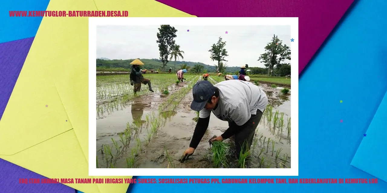 Keberhasilan Padi Irigasi di Kemutug Lor - Kemutug LorDesa Kemutug Lor ... Keberhasilan Padi Irigasi di Kemutug Lor - Kemutug LorDesa Kemutug Lor ...